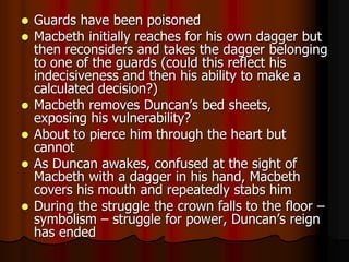 Macbeth coursework notes for cover lesson 27.2.15