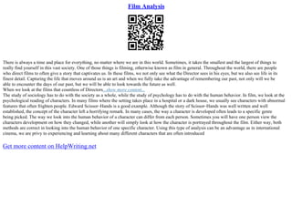 Macbeth Film Analysis | PPT