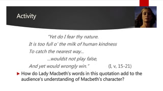 Macbeth GCSE Lit 9 1-LL | PPTX