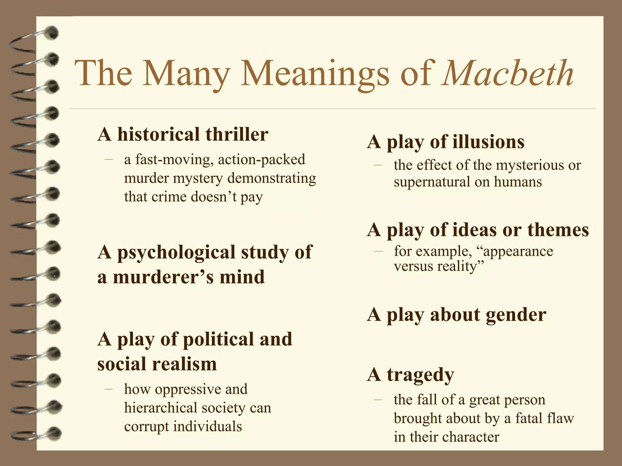 Macbeth intro | PPT