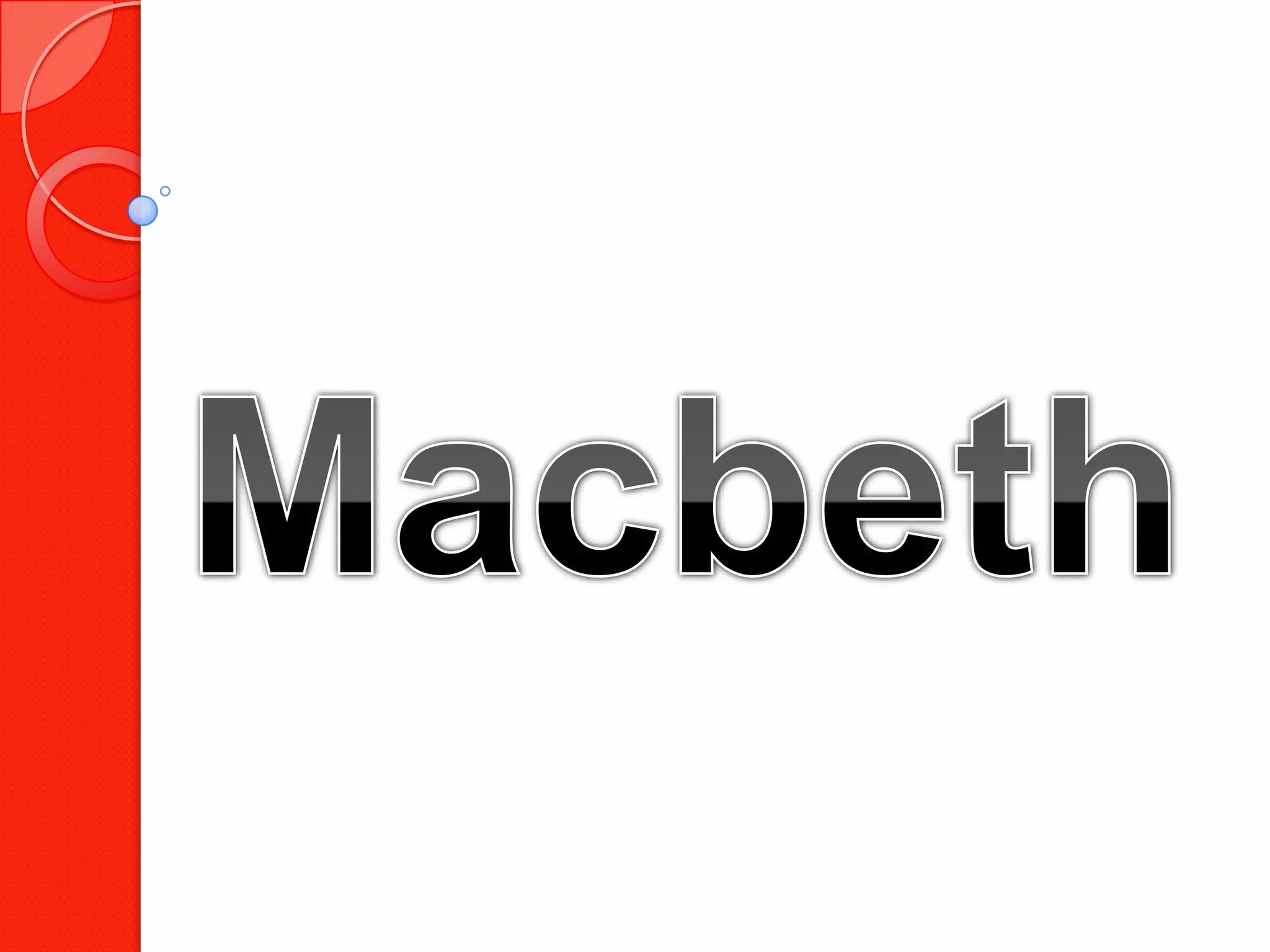Macbeth Introduction | PPT