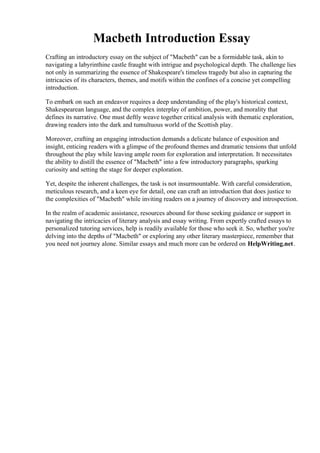 Macbeth Introduction Essay.pdf