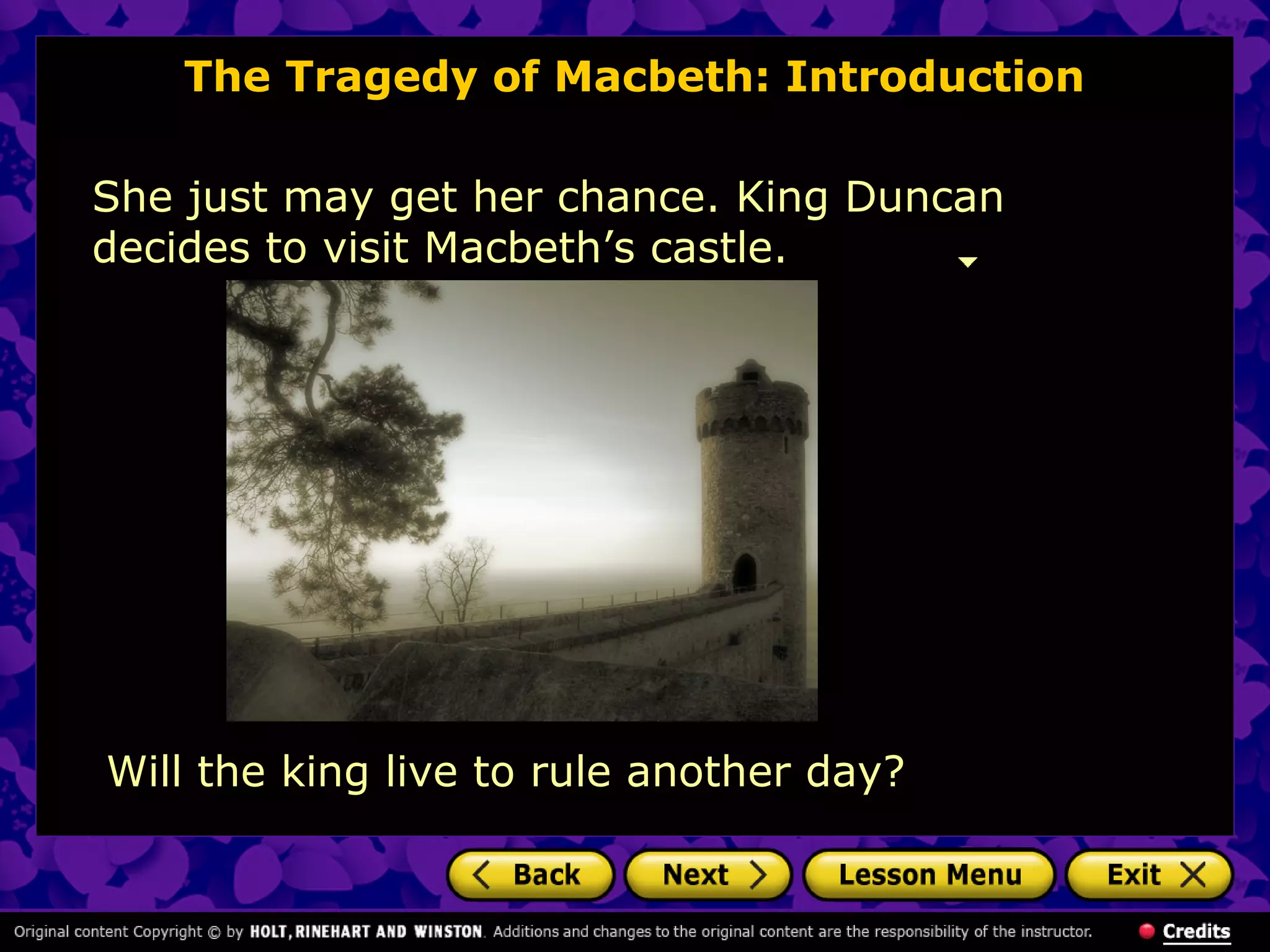 Macbeth introduction ppt | PPT | Theater | Fine Art
