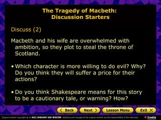 Macbeth introduction ppt | PPT