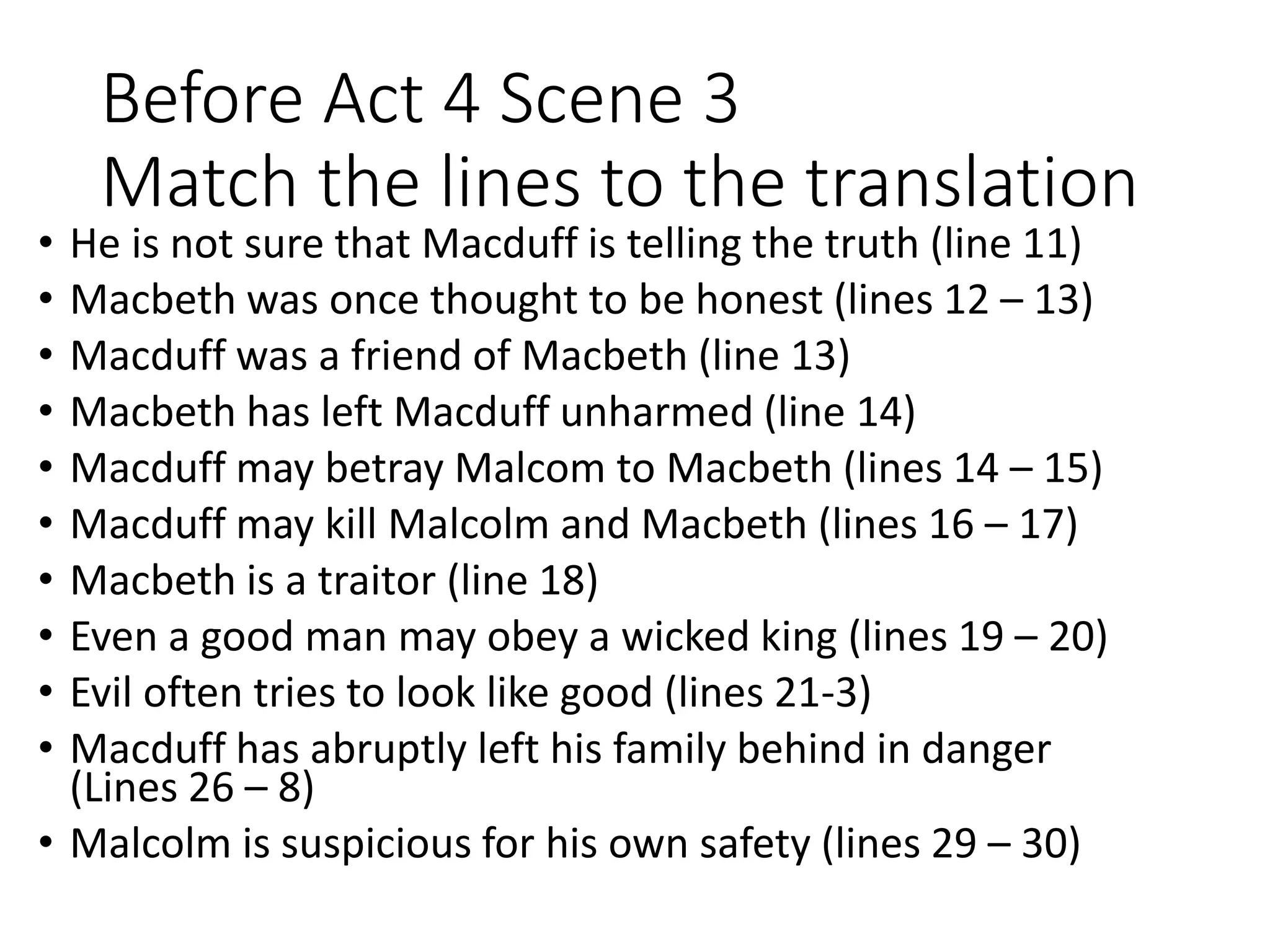Macbeth Overview ppt | PPTX