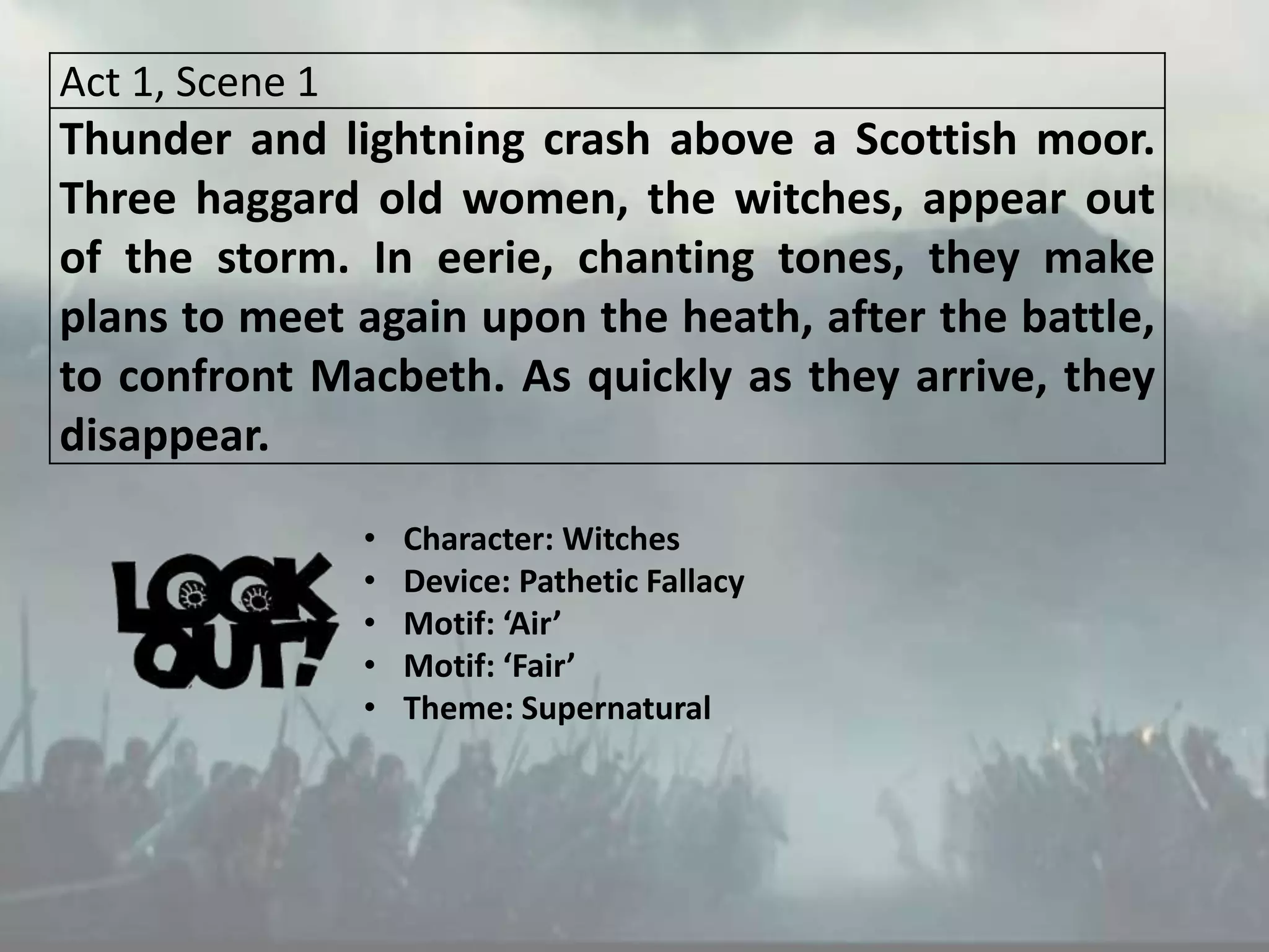 Macbeth Overview ppt | PPTX
