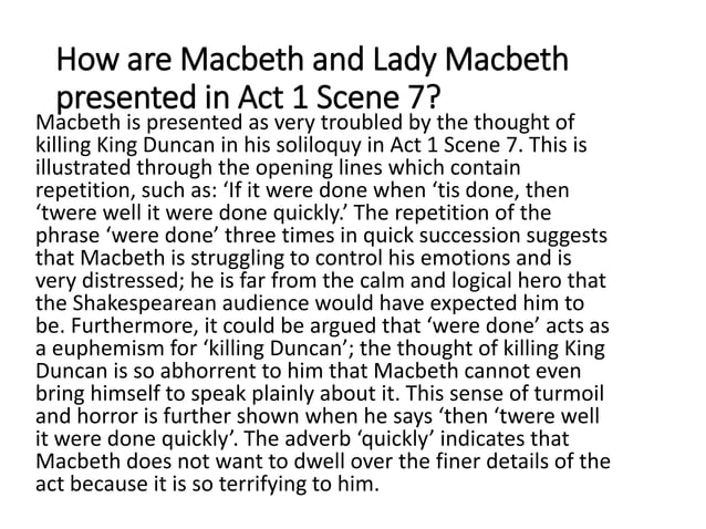 Macbeth Overview ppt | PPTX