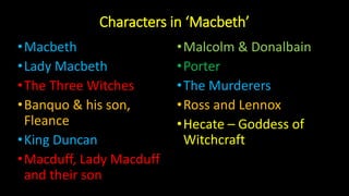 Macbeth - About the Play | PPTX