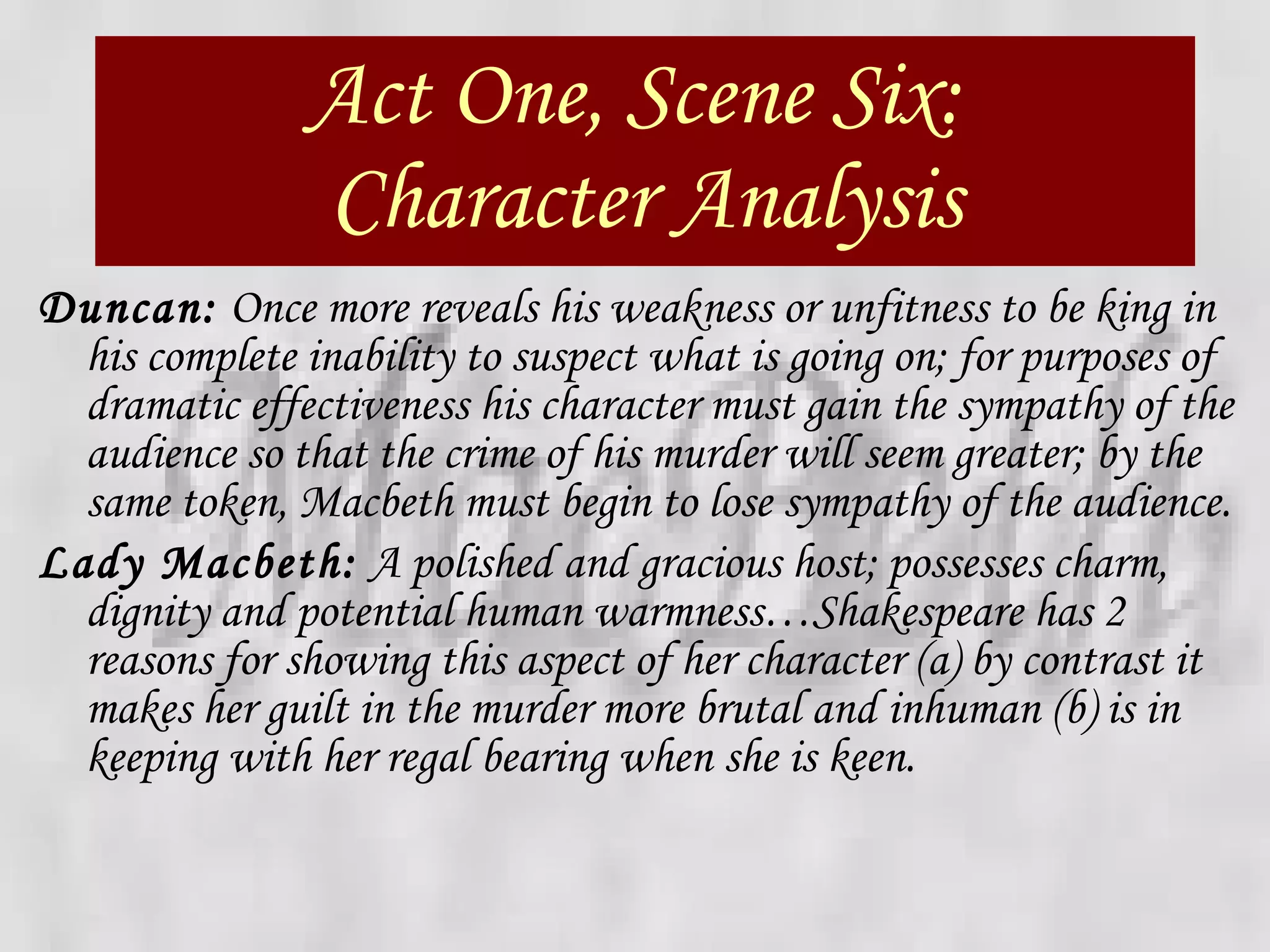 Macbeth Power Point | PPT