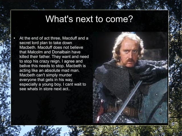 Macbeth powerpoint. | PPT