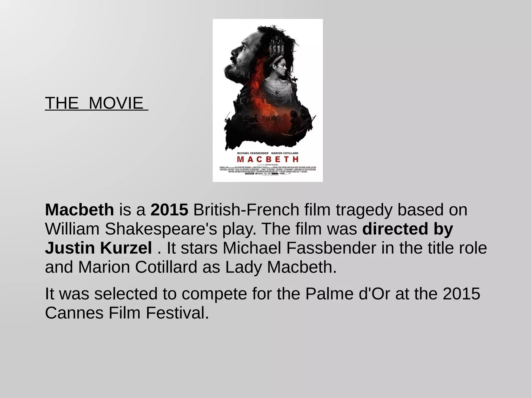 Macbeth Shakespeare Tragedy powerpoint | PPT