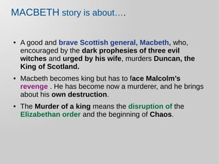 Macbeth Shakespeare Tragedy powerpoint | PPT