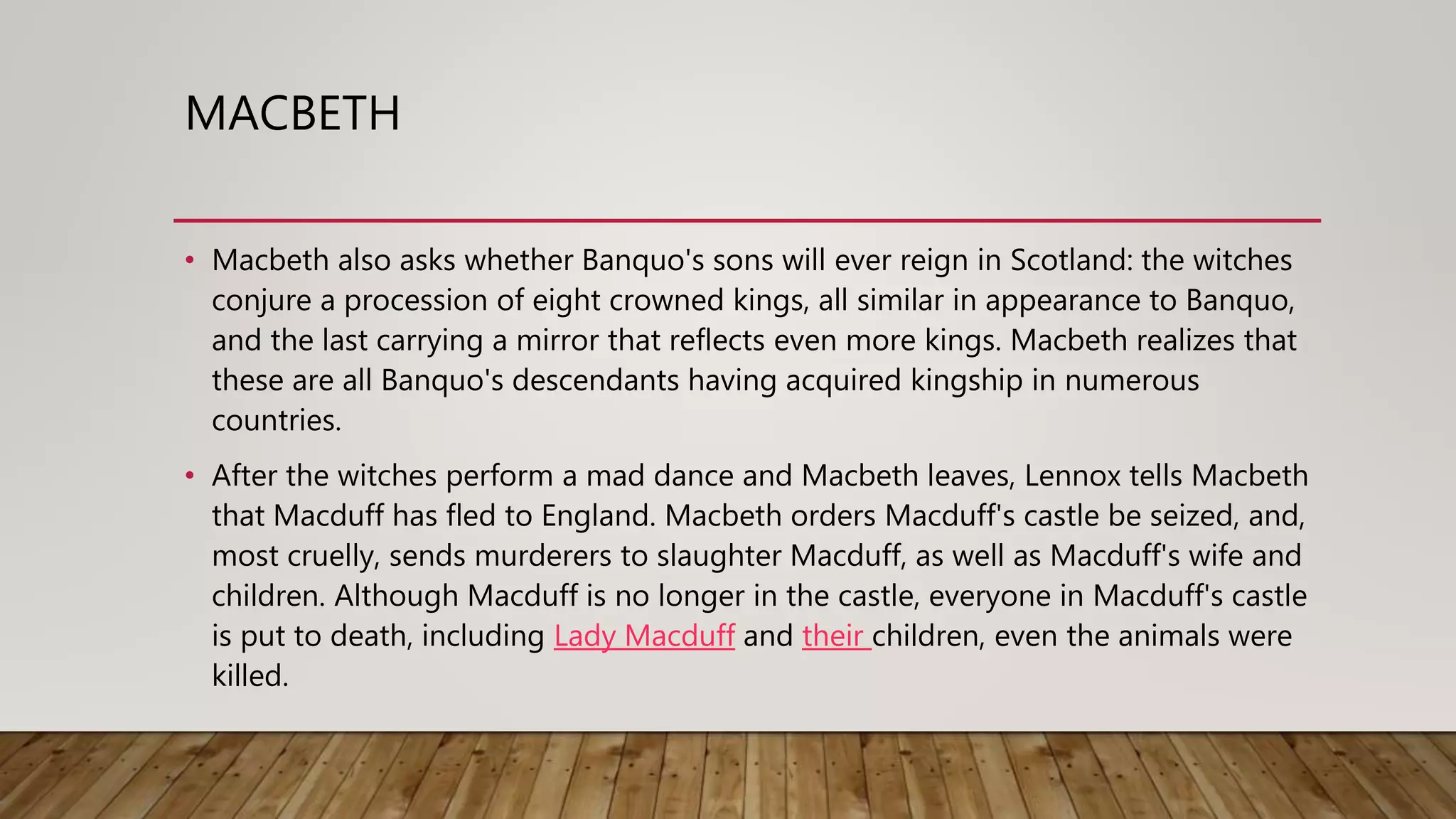 Macbeth ppt. 1 | PPTX