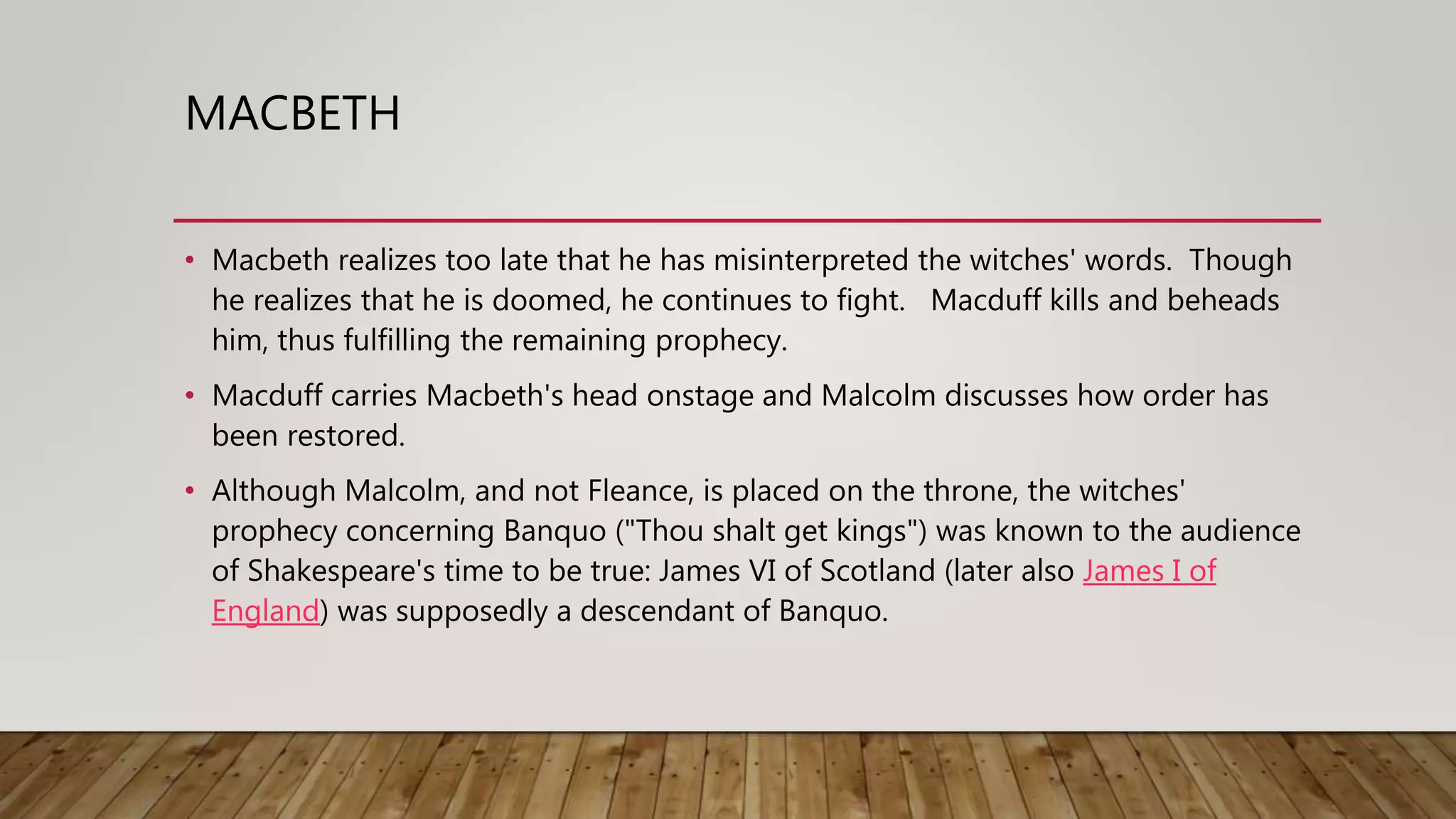 Macbeth ppt. 1 | PPT