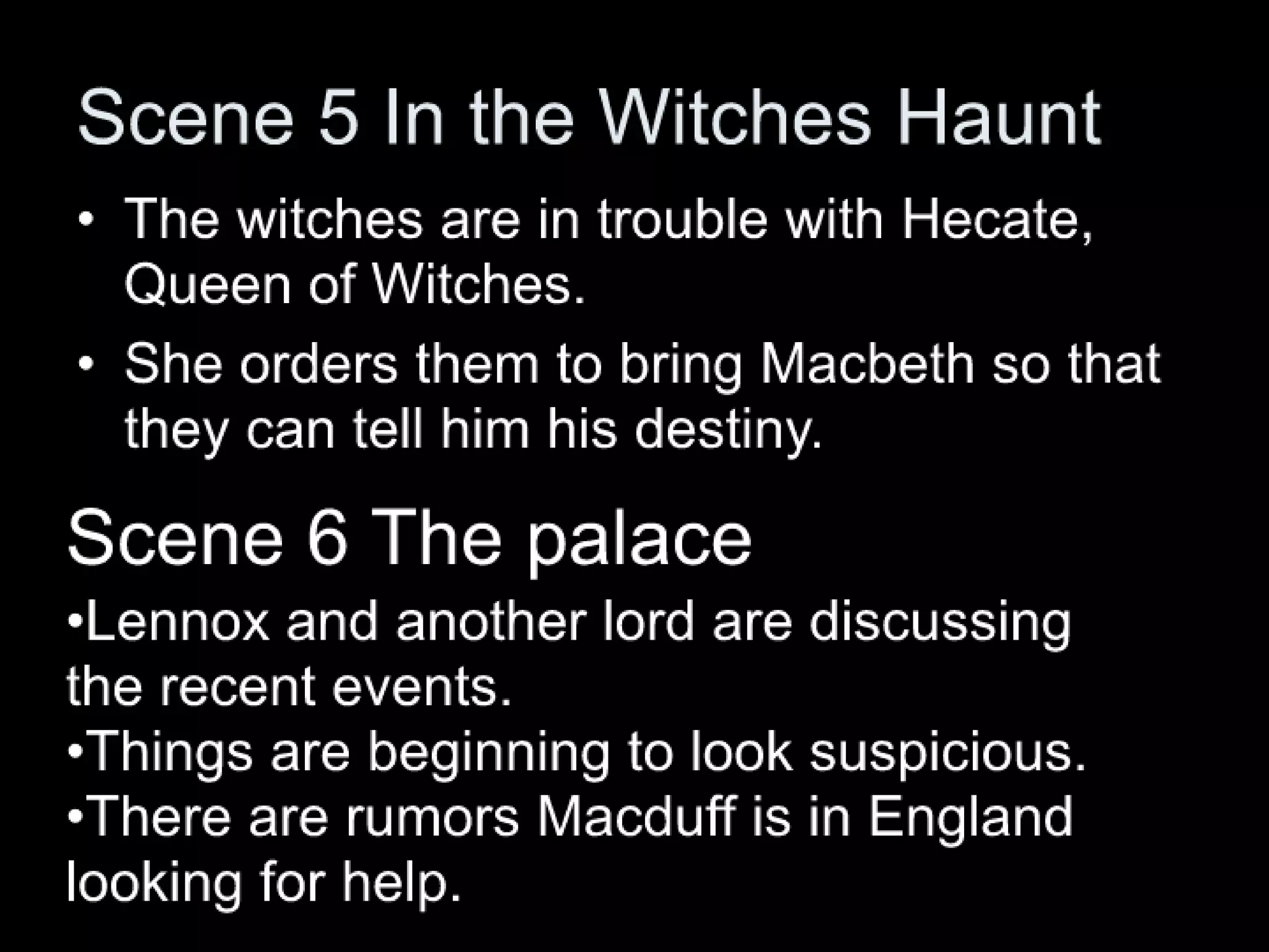 Macbeth Presentation | PDF