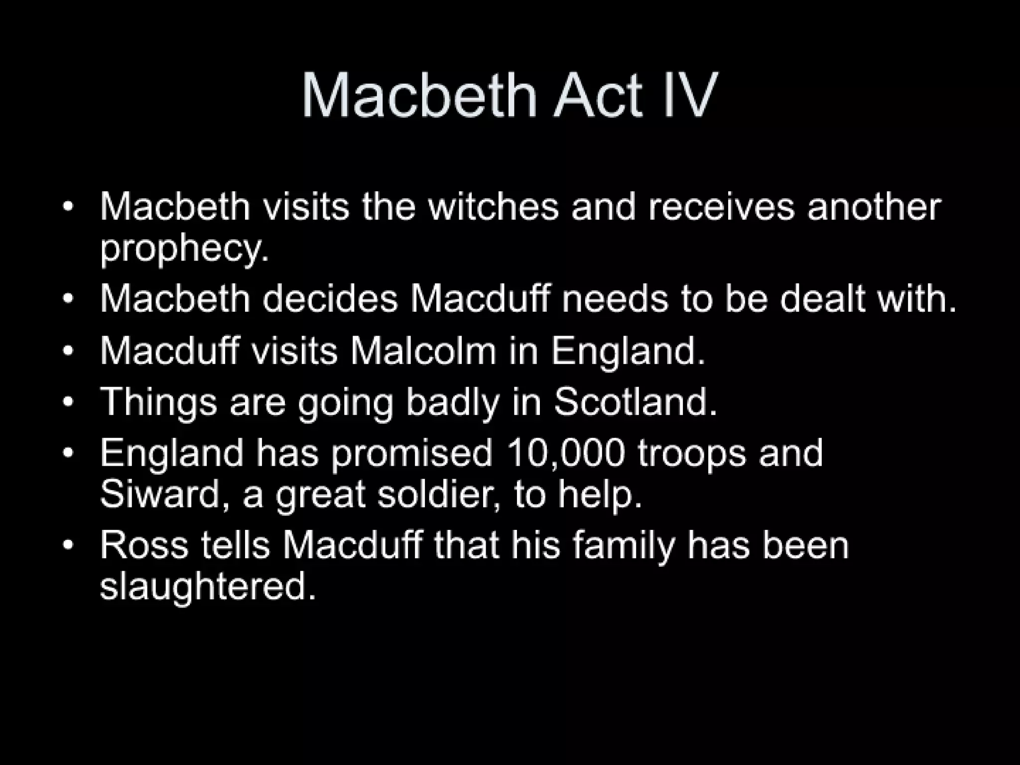 Macbeth Presentation | PDF