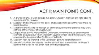 Macbeth Presentation | PPTX