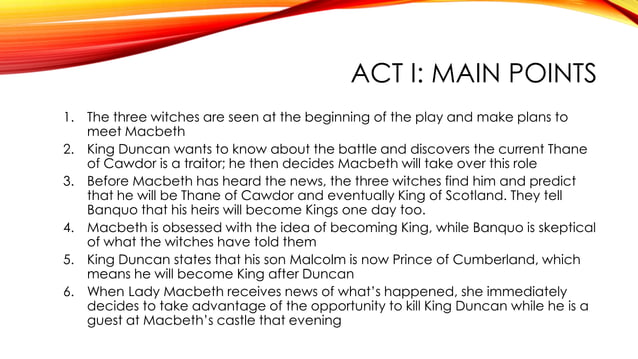 Macbeth Presentation | PPTX