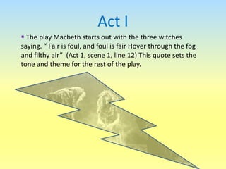 Macbeth presentation | PPTX