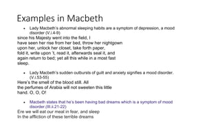 Macbeth psychological profiling- mood disorders | PPTX | Mental Health ...