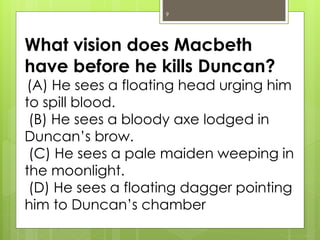 Macbeth quiz | PPTX