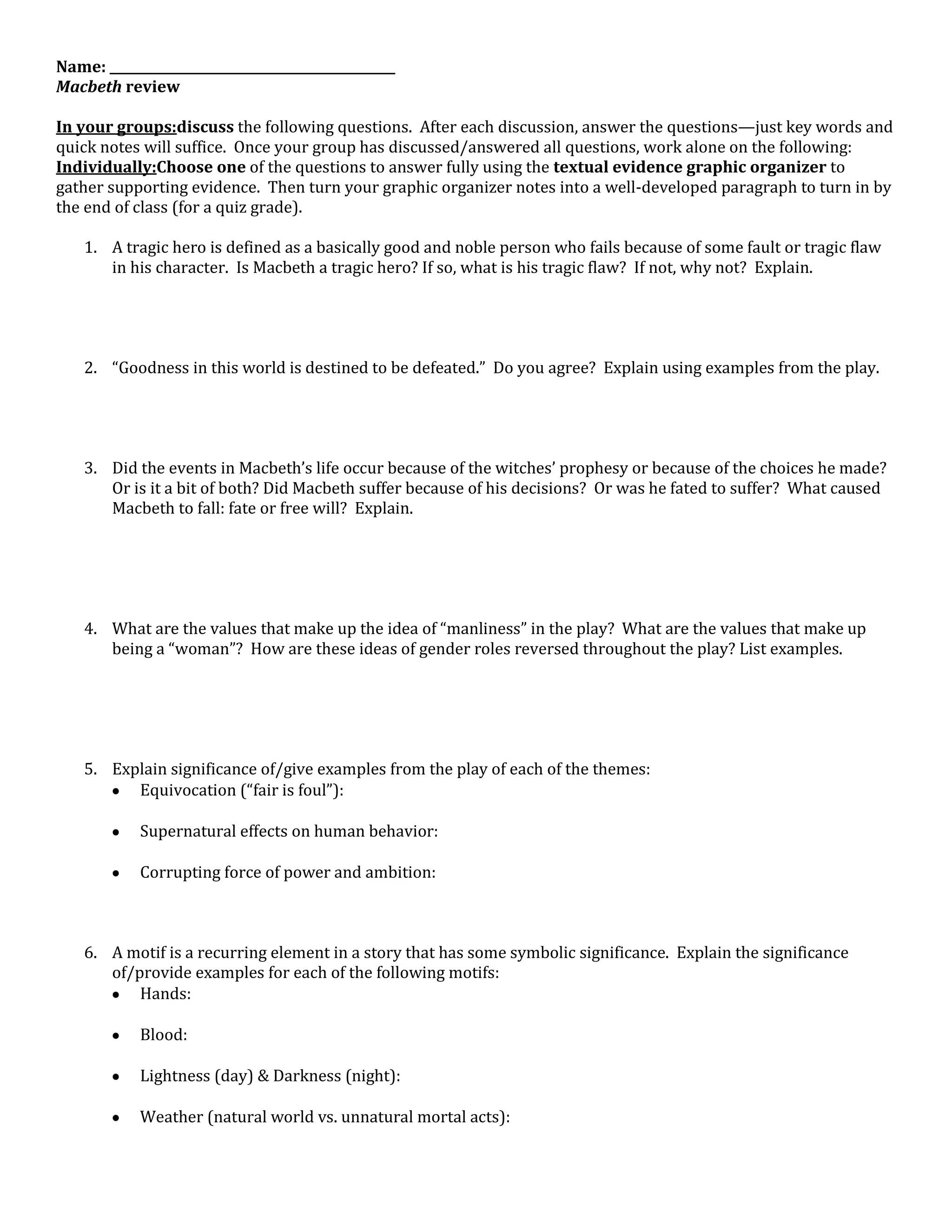 Macbeth review | PDF