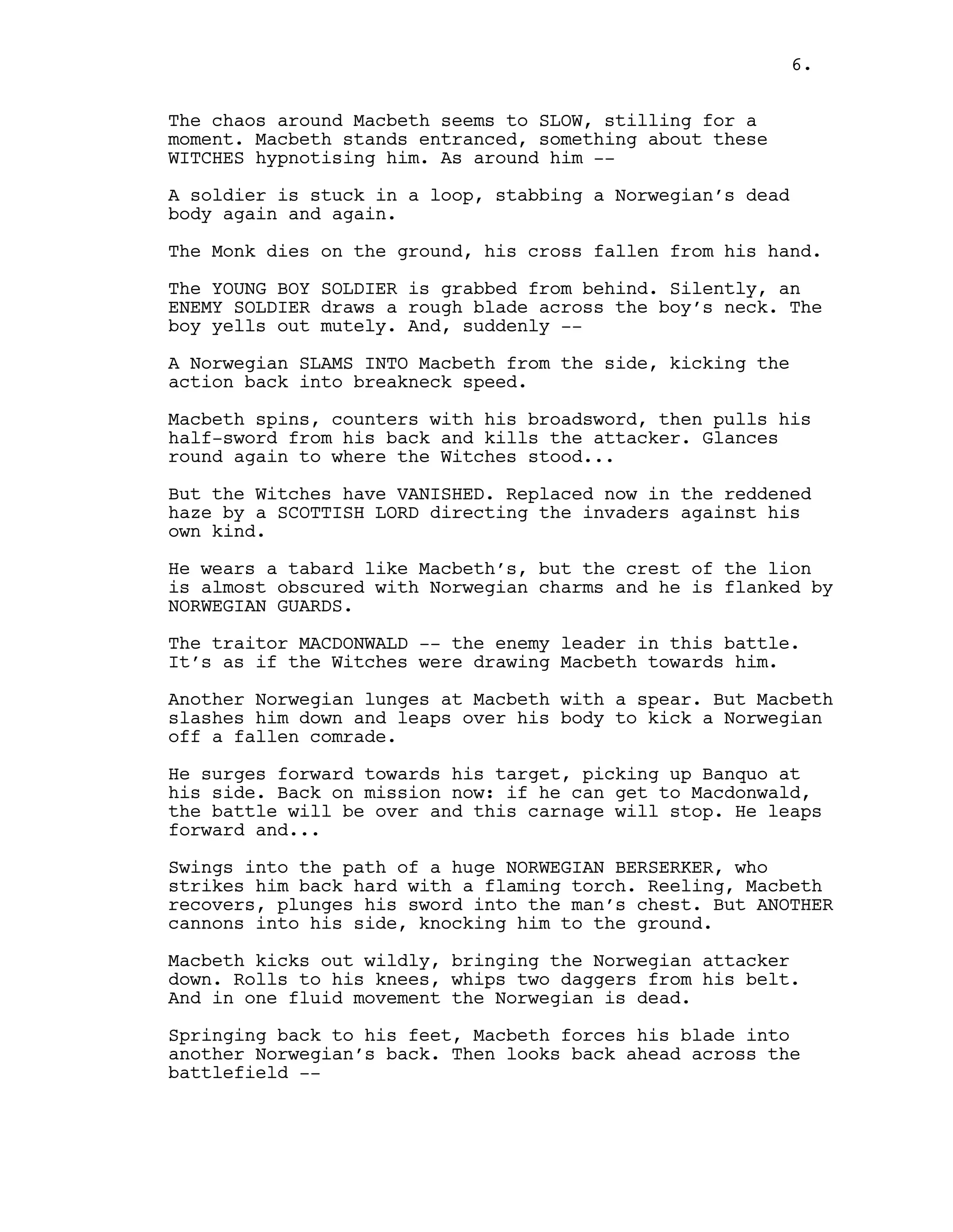 Macbeth Script Annotated Compressed Part 1 | PDF