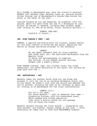 Macbeth Script Annotated Compressed Part 1 | PDF
