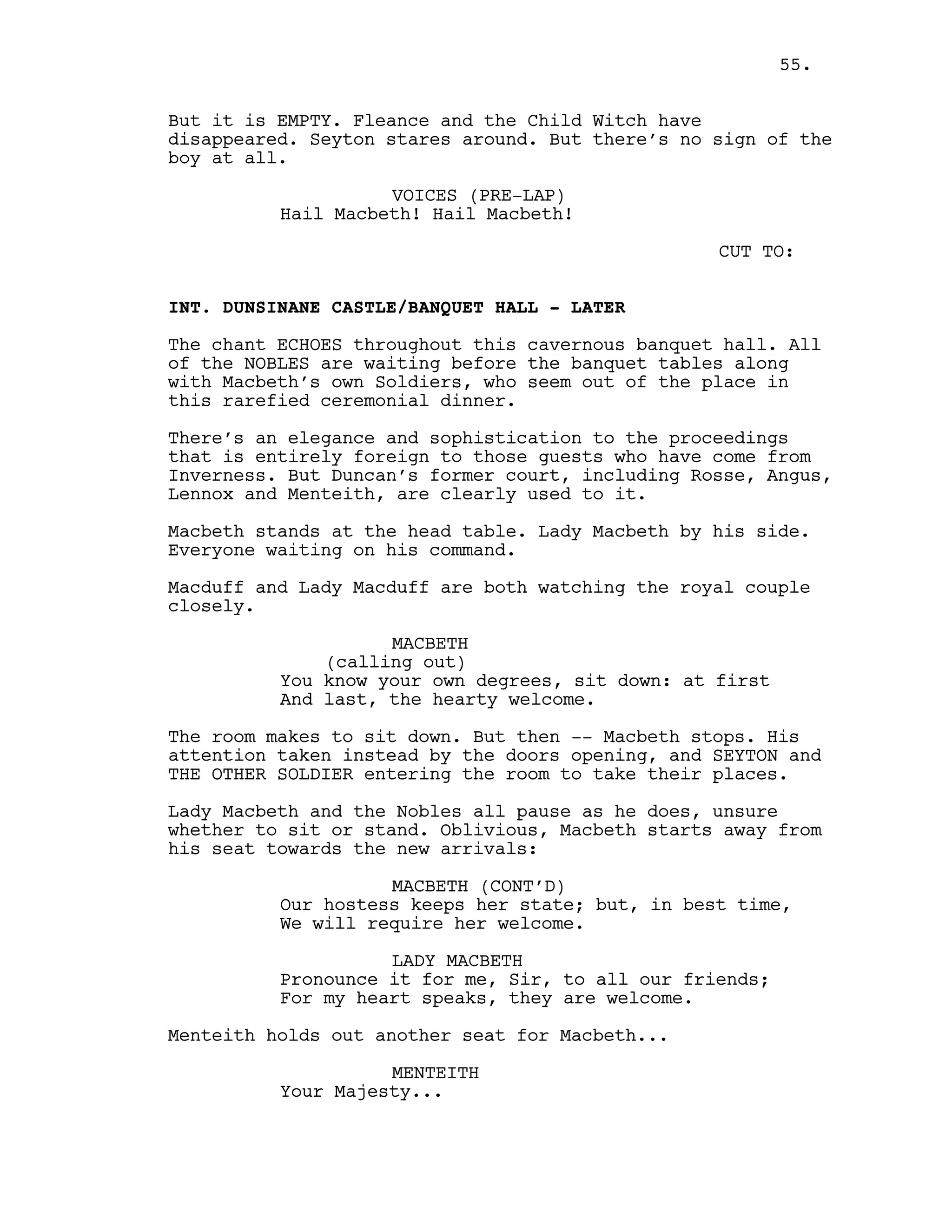 Macbeth Script Annotated Compressed Part 2 | PDF