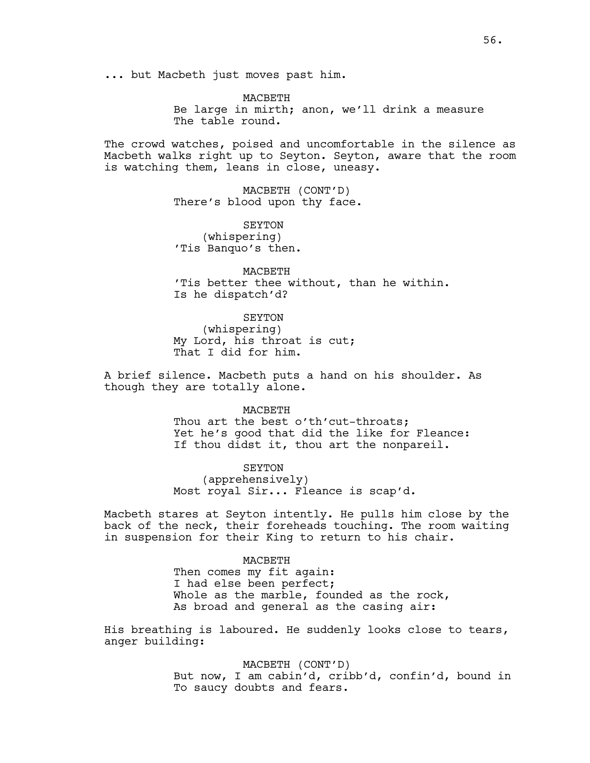 Macbeth Script Annotated Compressed Part 2 | PDF