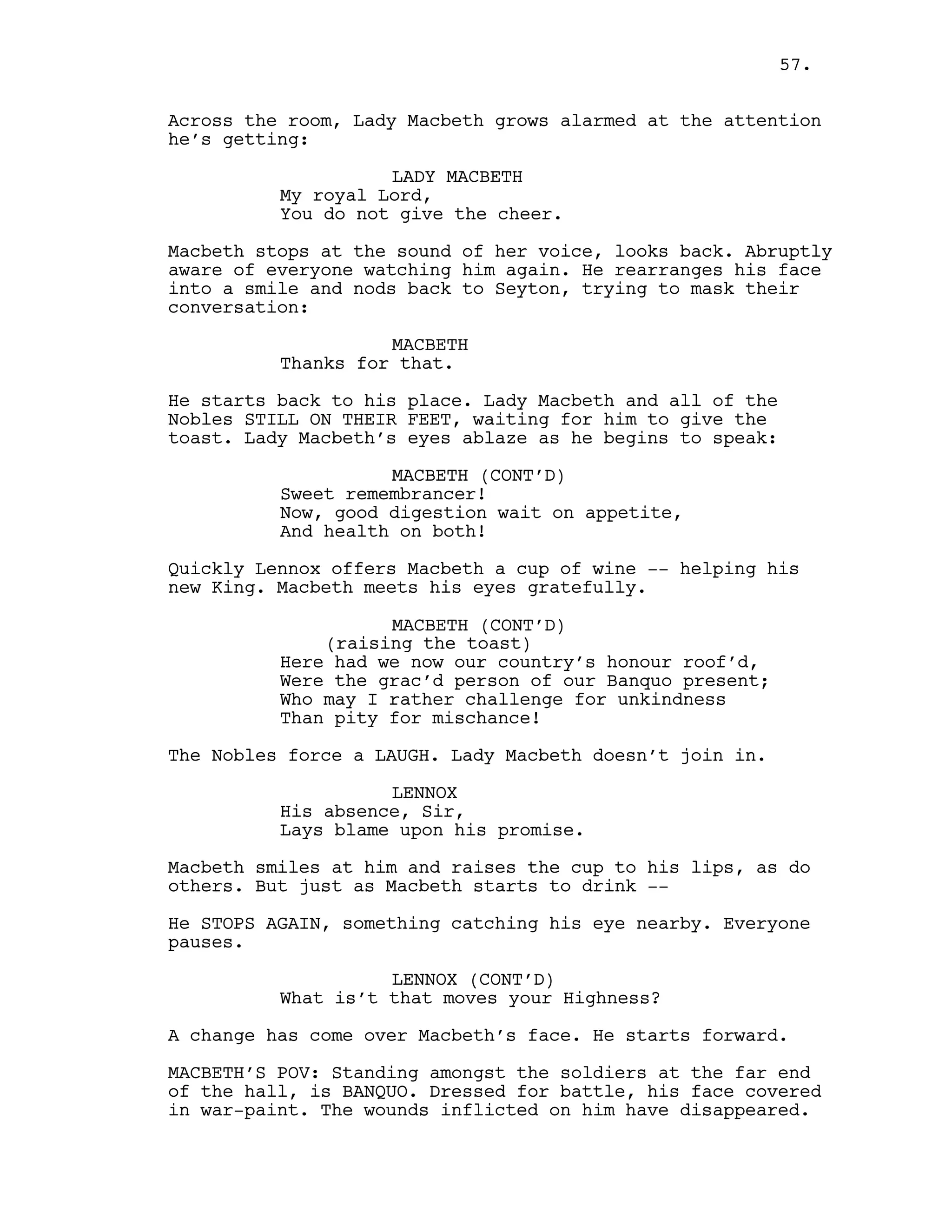 Macbeth Script Annotated Compressed Part 2 | PDF