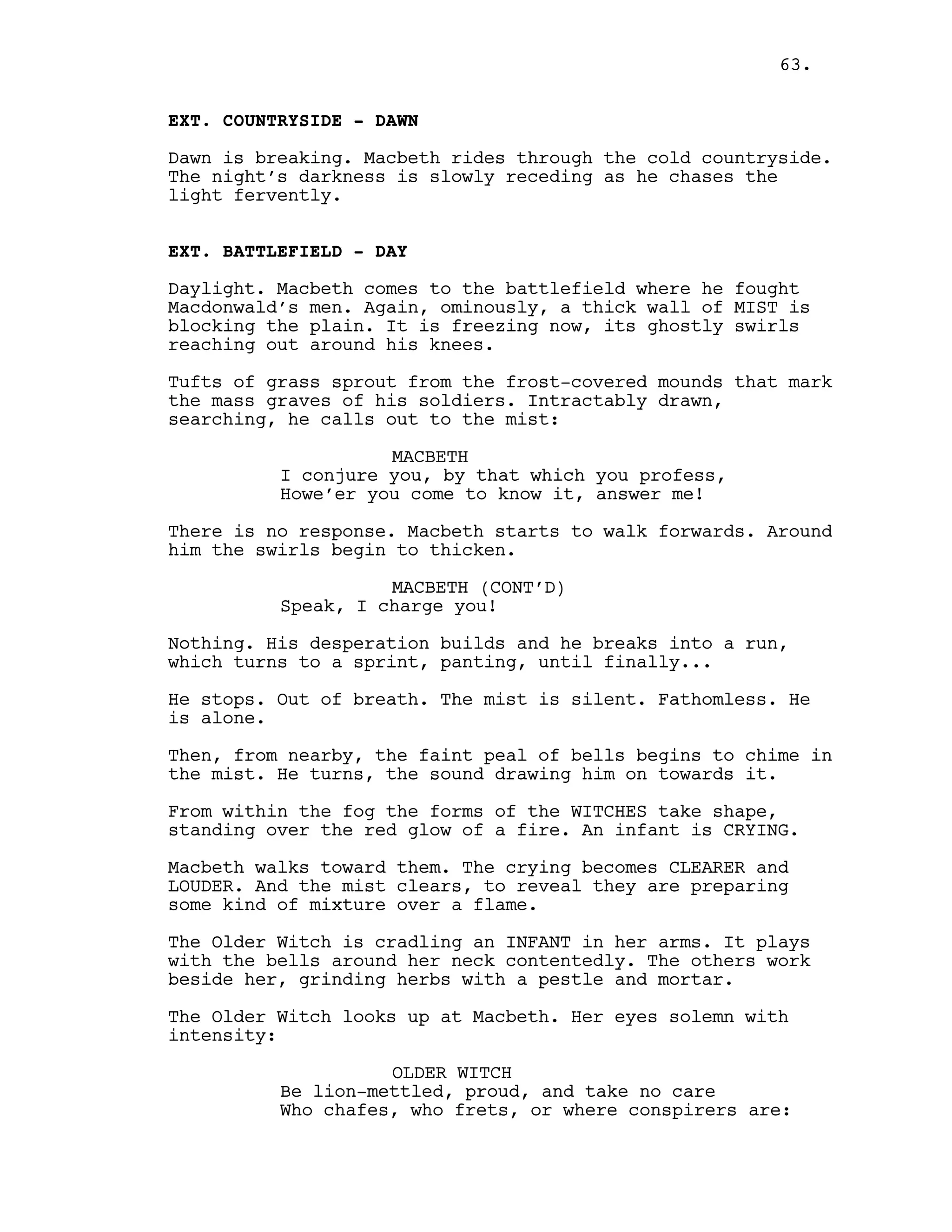 Macbeth Script Annotated Compressed Part 2 | PDF