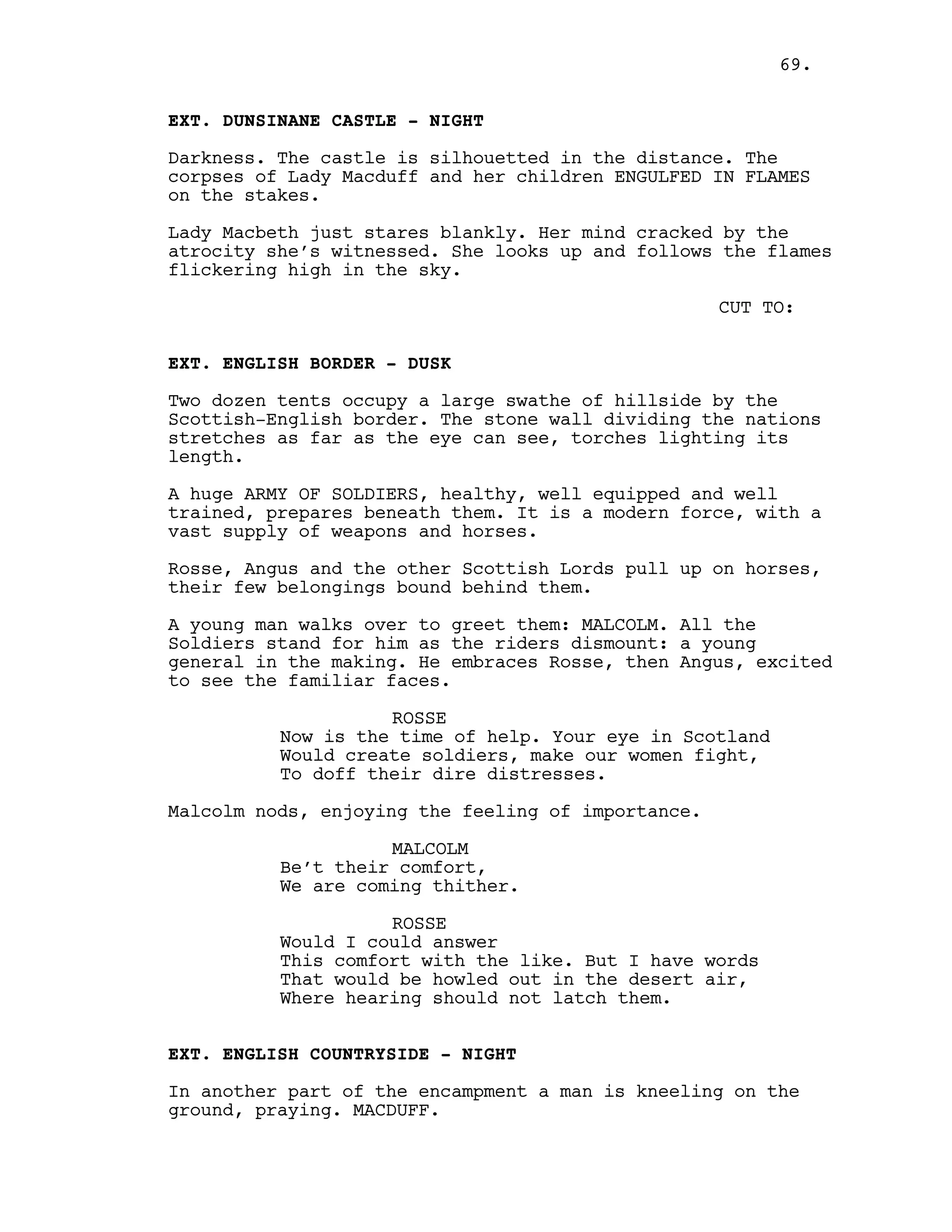 Macbeth Script Annotated Compressed Part 2 | PDF