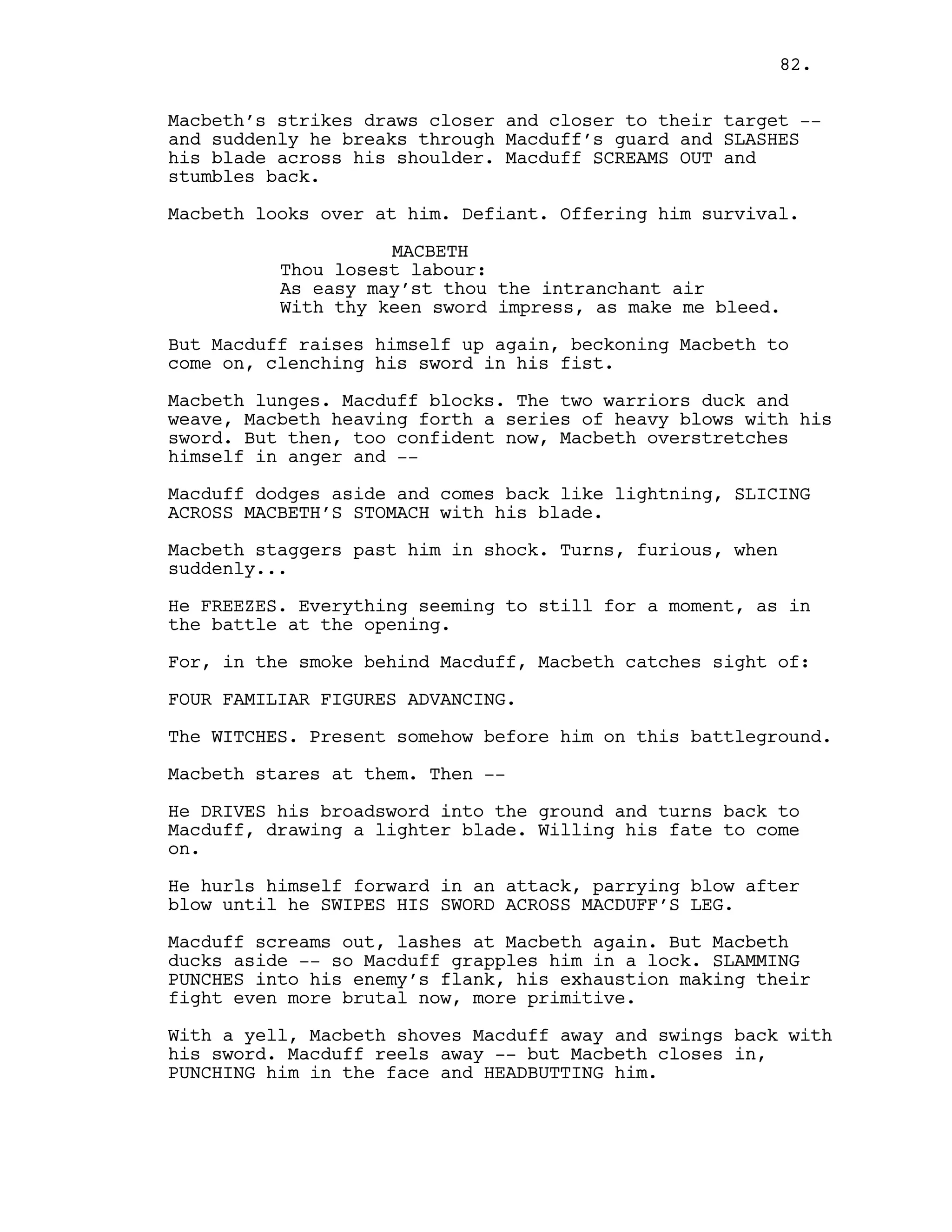 Macbeth Script Annotated Compressed Part 2 | PDF