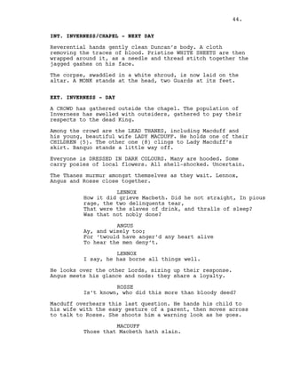 Macbeth Script Annotated Compressed Part 2 | PDF
