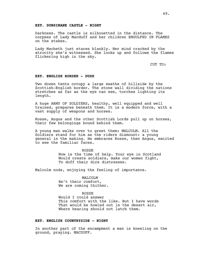 Macbeth Script Annotated Compressed Part 2 | PDF