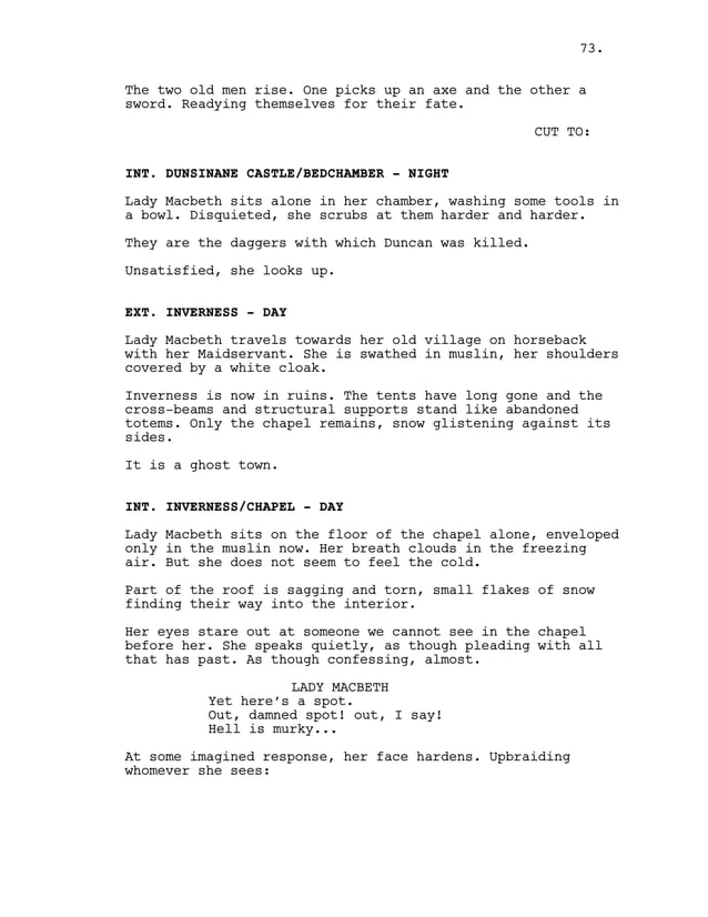 Macbeth Script Annotated Compressed Part 2 | PDF