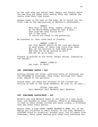 Macbeth Script Annotated Compressed Part 2 | PDF