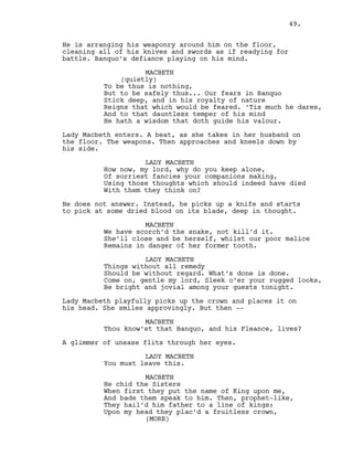 Macbeth Script Annotated Compressed Part 2 | PDF