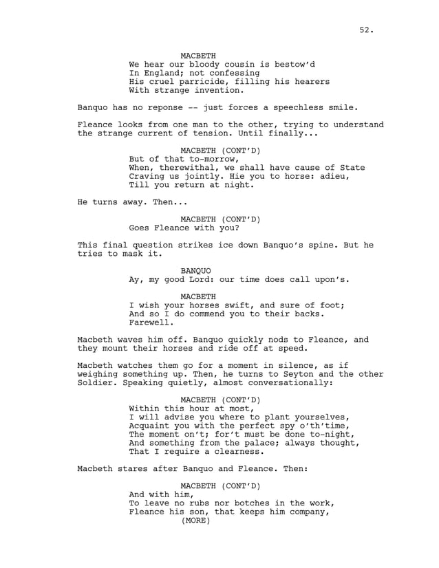 Macbeth Script Annotated Compressed Part 2 | PDF