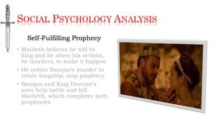 Julia_Macbeth Self Fulfilling Prophecy | PPTX