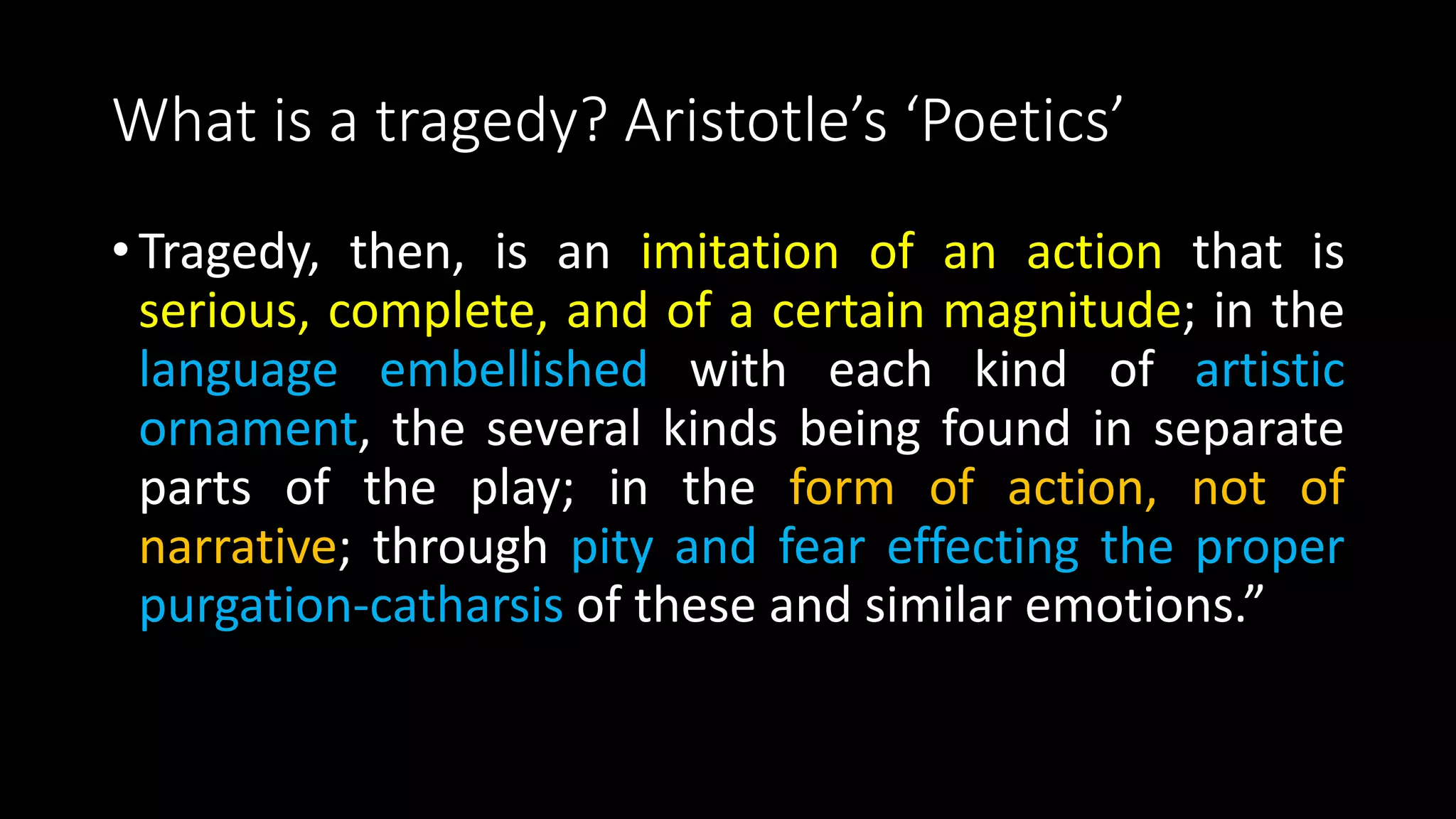 Shakespearean Tragedy | Macbeth | PPTX