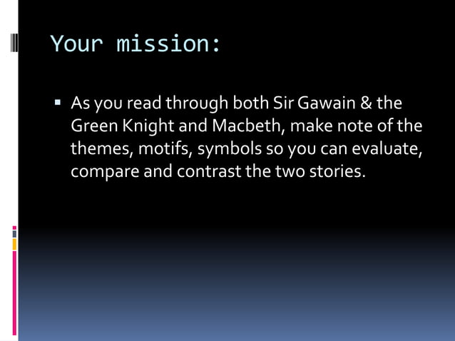 Macbeth theme symbol_motif | PPTX