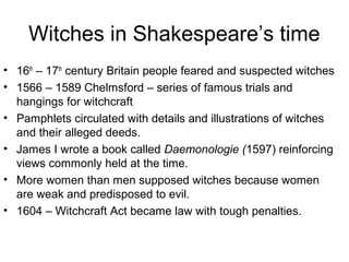 Macbeth - Witches | PPT