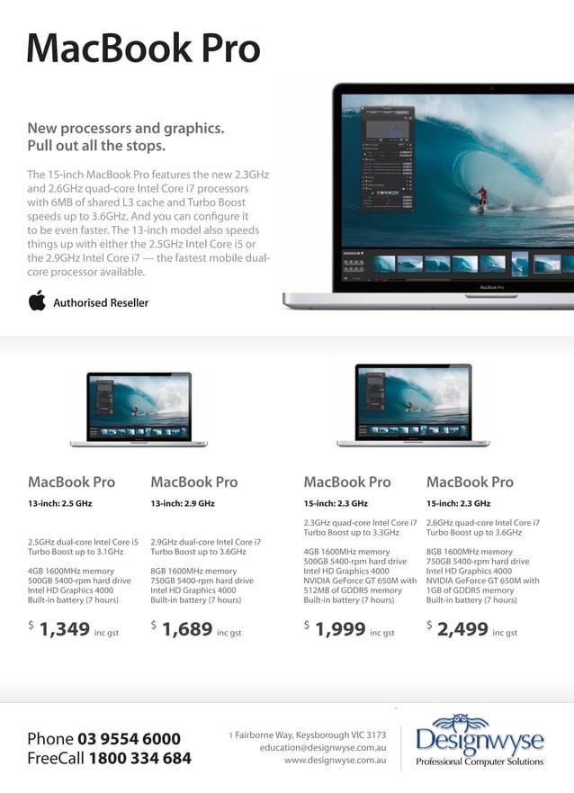 Macbook pro | PDF