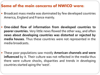 MacBride commission-one voice many nations-NWICO | PPTX | Politics