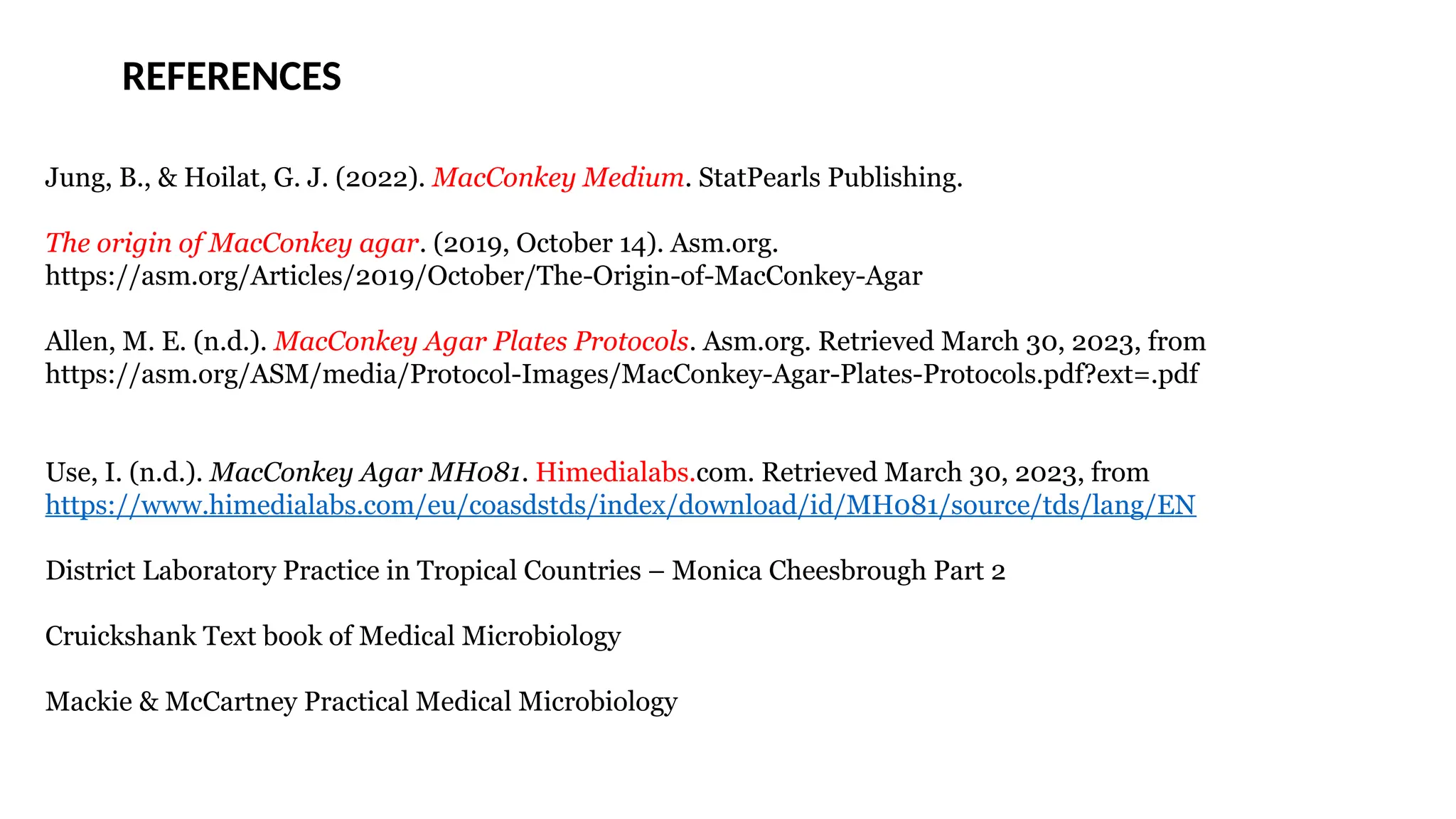 MacConkey Agar: Composition, Principle, Uses & Modifications – A ...