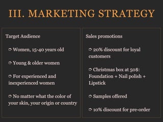 MAC Cosmetics - Business Plan | PDF