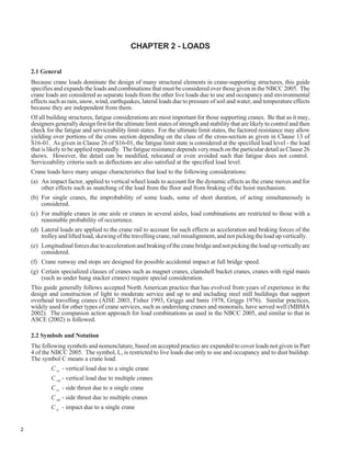 Mac crimmon r.a. crane-supporting steel structures- design guide (2005 ...