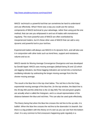 Macd Technical | PDF